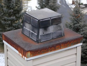 Rusty Chimney Repair - Chase Cover Installation - Pottstown PA - Wells ...